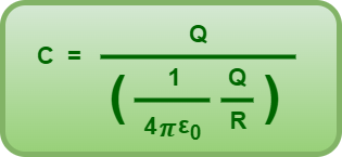 Capacitance of Spherical Conductor - Physics Vidyalay
