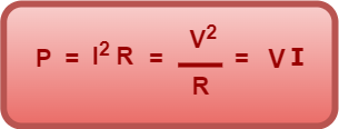 Electric Power | Power Rating | Formulae - Physics Vidyalay